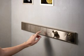 Hansgrohe RainSelect, podomítkový termostatický modul pro 5 spotřebičů, kartáčovaný bronz, HAN-15384140