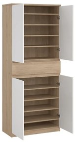 FALCO Botník Naia 92210 jackson hickory/bílá