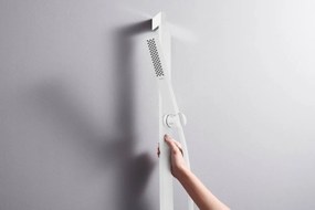 Hansgrohe Unica, sprchová tyč E Puro 650 mm s lehce posuvným držákem a sprchovou hadicí, chromová, HAN-24404000