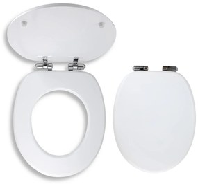 Wc prkénko Novaservis MDF bílá WC/SOFTMDF