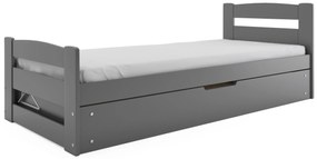 BMS Group Dětská postel s úložným prostorem ERNIE 200x90 Barva postele: Grafit