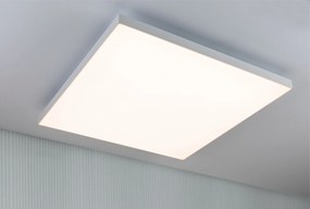 Paulmann 79906 Velora, bílý subtilní stropní LED panel Rainbow dynamic RGBW, 31W LED 3000-6500K, 59x59cm, dálkové ovládání