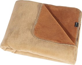 Deka Cotton Cloud 150x200cm Cognac&amp;Beige