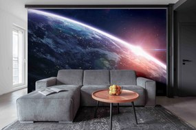 Malvis ® Tapeta Východ slunce ve vesmíru Vel. (šířka x výška): 288 x 200 cm