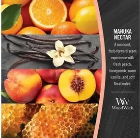 WoodWick Manuka Nectar 453.6g - svíčka loď / doba hoření: až 40 h