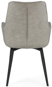 BIZZOTTO Jídelní křeslo LAWRENCE taupe 0731250