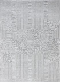 Dywany Łuszczów, Kusový koberec Balance 9086 grey, 160x220, šedá, ložnice