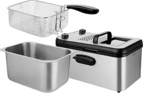 SENCOR SFR 7200SS stříbrná / Fritéza / 2200W / 3.2L / 130 - 190°C