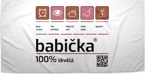Sablio Ručník Babička - 30x50 cm