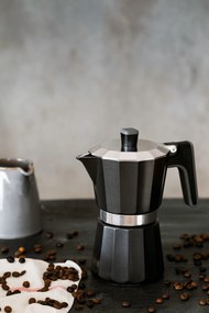 Moka konvice Perfecta Black - 6 šálků