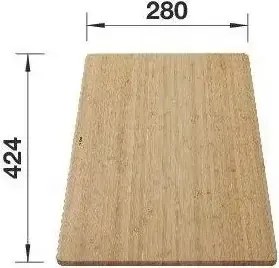 Blanco Doplňky - Krájecí deska 424x280 mm bambus