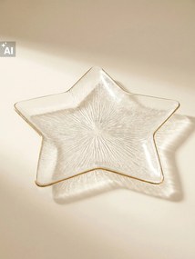 Sinsay - Talíř ve tvaru hvězdy - clear