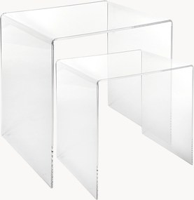 Sada odkládacích stolků Clarity, 2 díly