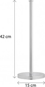 Erga příslušenství, zásobník na toaletní papír (4 role), chromová, ERG-YKA-P.SP1