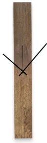 Elegantní dřevěné nástěnné hodiny černý I SENTOP MAS019-TERRA