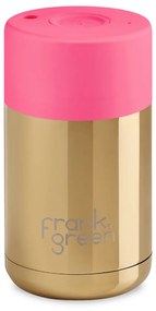 Frank Green Ceramic 295 ml nerezový - chrome gold / neon pink
