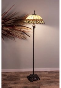 Stojací lampa Tiffany- Ø 50*165 cm 3x E27 / Max 60w – 50x165 cm