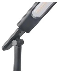 LED Stmívatelná stolní lampa s USB LED/9W/230V 3000K/4000K/5500K černá