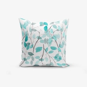 Povlak na polštář s příměsí bavlny Minimalist Cushion Covers Leaves, 45 x 45 cm
