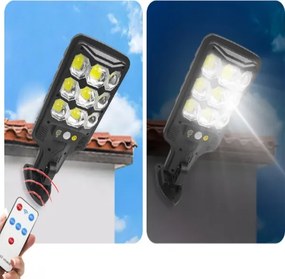 Venkovní solární pouliční lampa 63 LED
