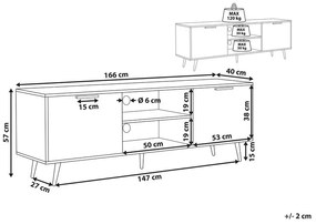 TV stolek Inumo (černá). 1035983