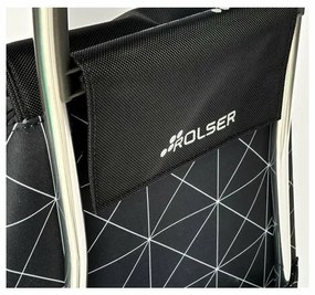 Rolser Nákupní taška na kolečkách I-Max Star 2, černo-oranžová