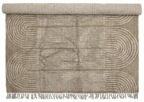 BLOOMINGVILLE Bavlněný koberec ZEYNEP 215x150cm hnědý 82054443