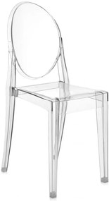 Kartell - Židle Victoria Ghost, transparentní