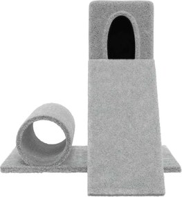 Škrabadlo pro kočky se sisalovým sloupkem světle šedé 59 cm 171607