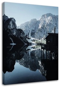 Gario Obraz na plátně Lago de Braies - Dmitry Belov Rozměry: 40 x 60 cm
