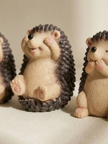 Sinsay - Sada dekorativních figurek ježků 3 pack - vícebarevná