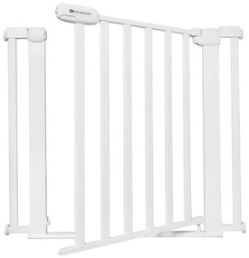 KINDERKRAFT - Bezpečnostní zábrana LOCK&GO 75-103 cm bílá