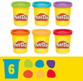 HASBRO PLAY-DOH Tvary a barvy Dino kreativní set modelína s nástroji 14g0491