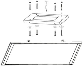 Eglo 99417 - LED RGB Stmívatelné stropní svítidlo SALOBRENA-C LED/30,5W/230V +DO