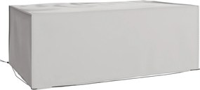 Outsunny Ochranný kryt pro zahradní nábytek Zimní nepromokavý kryt Anti-UV plachta 600D Oxford 210 x 140 x 80 cm Šedá barva