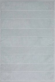 PŘEDLOŽKA DO KOUPELNY JESSI 60X90 CM STŘÍBRNÁ
