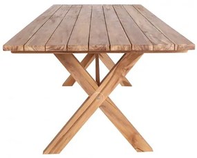 Jídelní stůl zahradní MURCIA 200cm, teak dřevo House Nordic 7501090