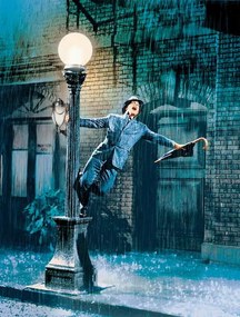 Umělecká fotografie Singin' in the Rain directed by Gene Kelly and Stanley Donen, 1952, (30 x 40 cm)