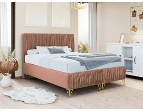 Manželská postel Kottos II, Potah: Amor Velvet 4321, Rozměr postele: 140 x 200 cm