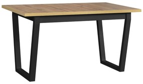 Jídelní stůl Paco 2 Zvolte barvu horní desky: Artisan, Zvolte barvu nožek: Černá