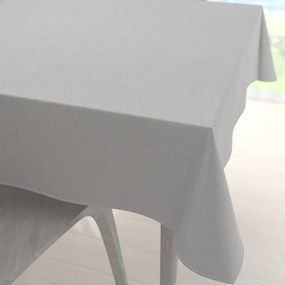 Biante Velký dekorační čtvercový ubrus BKR-501 Světle šedý 150x150 cm