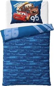 Carbotex Dětské povlečení Cars 3 Blesk Mcqueen a Bourák 140x200 + 70x90 cm