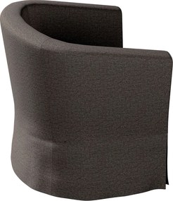 Potah na křeslo IKEA Ektorp Tullsta barva šedá látka pletený vzor