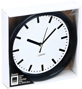 ARTICASA Nástěnné hodiny 20 cm černáED-224295cern