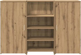 Recepční stůl dub artisan 155x50x103,5 cm kompozitní dřevo 3324204
