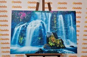 Obraz oslňující vodopád - 90x60 cm