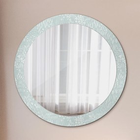 Kulaté dekorativní zrcadlo Složení rukou fi 80 cm