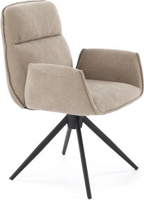 HALMAR K574 židle tmavě béžová