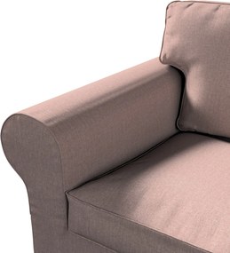 Potah na pohovku IKEA Ektorp 2-místná rozkládací  NOVÝ MODEL 2012 barva růžová látka pletený vzor