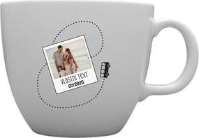 Personalizovaný MEGA XXL keramický hrnek 1000 ml s fotkou a cestovatelským motivem